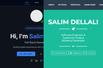 Personal website and portfolio revamp | Devpost