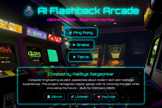 AI Flashback Arcade | Devpost