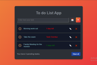 To Do List Web App | Devpost
