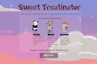 Sweet Treatinator | Devpost