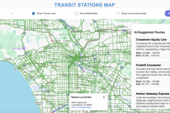 Transit Stations Map | Devpost