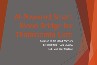 AI-Powered Smart Blood Bridge for Thalassemia Care | Devpost