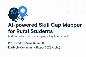 EduTech – AI-powered Skill Gap Mapper for Rural Students | Devpost