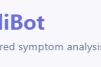 MediBot – AI Health Assistant | Devpost