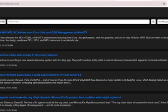 Tech News Aggregator Devpost