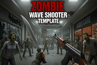 Zombie Wave Shooter Template | Devpost