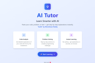 AI-Tutor-AI-Learning-Companion | Devpost