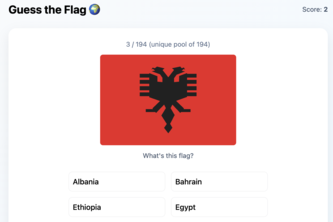 Guess The Flag | Devpost