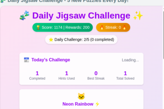 Jigsaw Puzzle Devpost