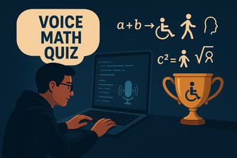 Voice Math Quiz: Accessible Learning Platform | Devpost