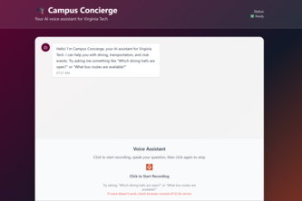 Campus Concierge | Devpost