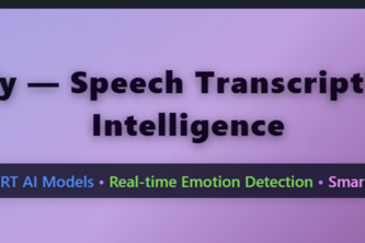 VoiceStudy — Speech Transcription & Emotion Intelligence! | Devpost