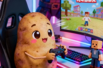 Potato Gamer Teleports Into The Game - Fights Final Boss | Devpost