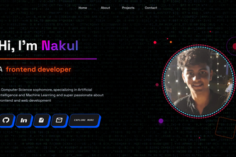 Nakul - Portfolio | Devpost