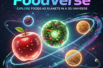 FoodVerse: Explore Foods as Planets in a 3D Universe | Devpost