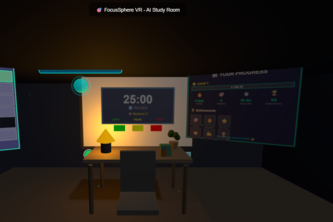 FocusSphere - AI-Powered VR Study Room | Devpost