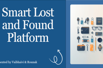 Smart Lost and Found System | Devpost