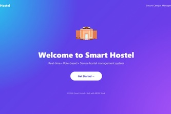 Smart Hostel Attendance & Outpass Management System | Devpost