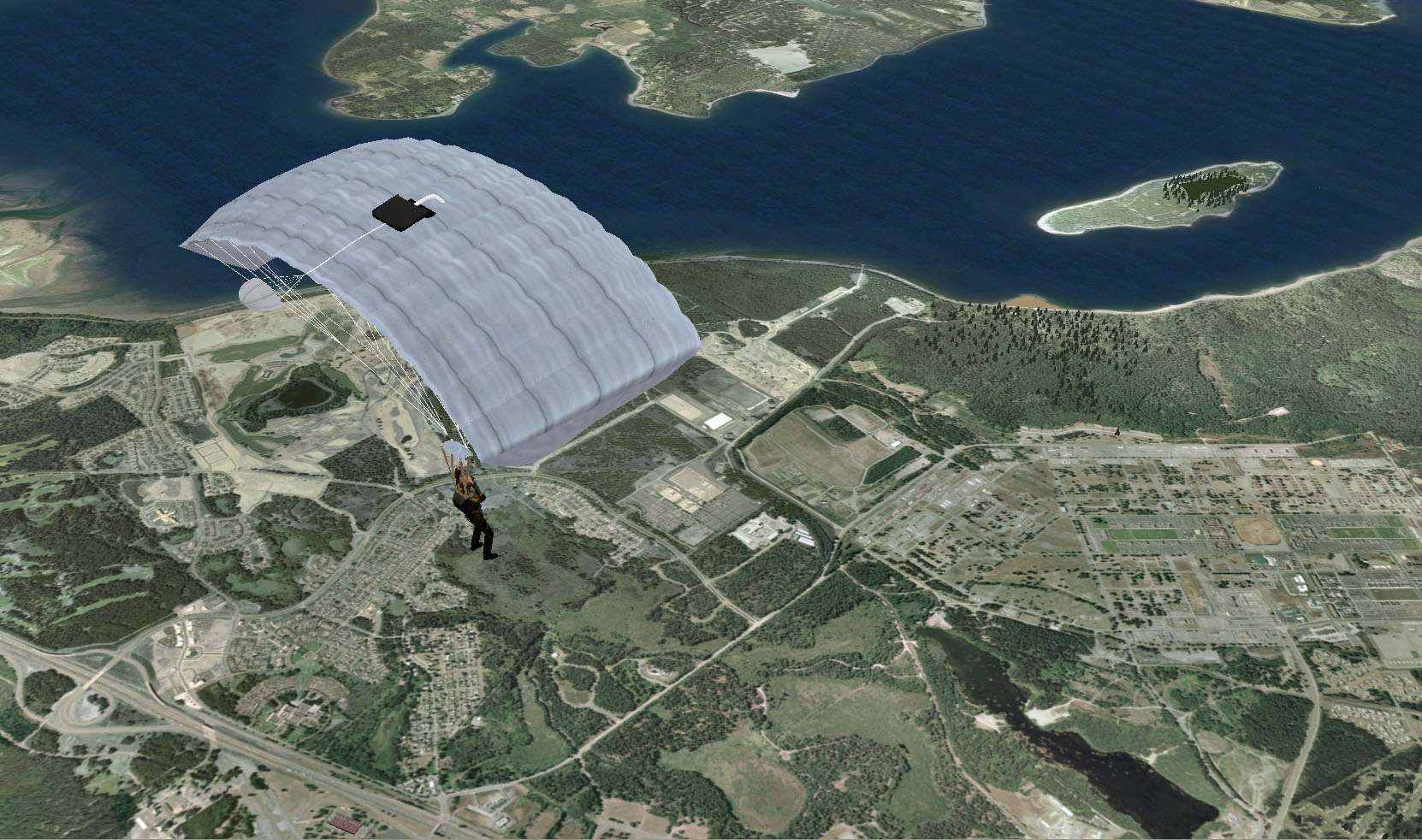 PARASIM - Virtual Reality Parachute Training Simulator | Tibbetts ...