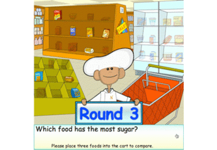 Ride the Food Label Game | Apps for Healthy Kids