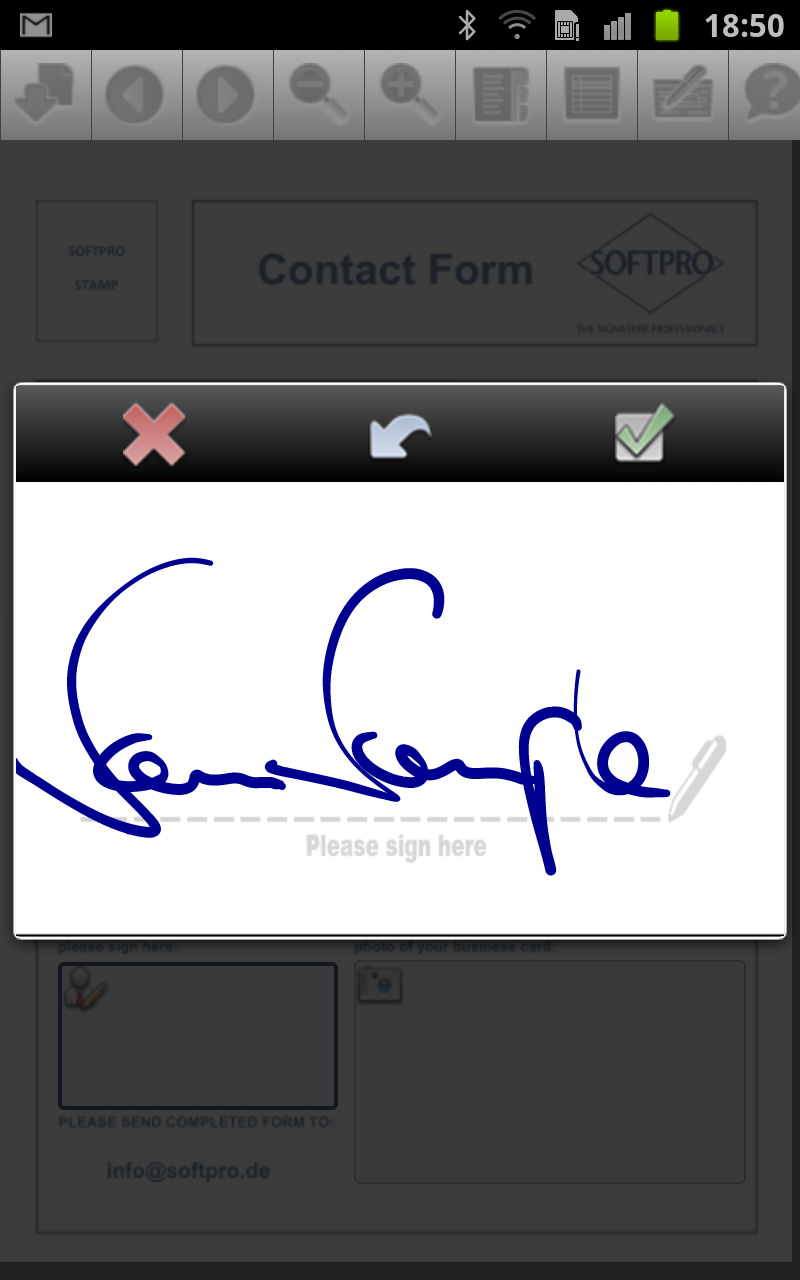 SignDoc Mobile | Samsung Galaxy Note S Pen App Challenge