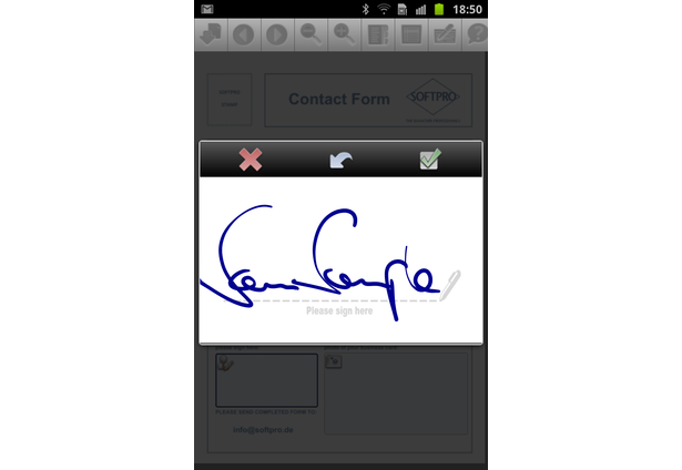 SignDoc Mobile | Samsung Galaxy Note S Pen App Challenge