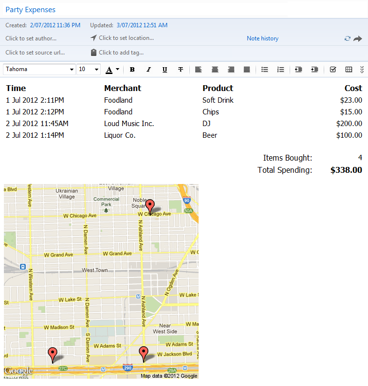 Note Creator | The Evernote Devcup