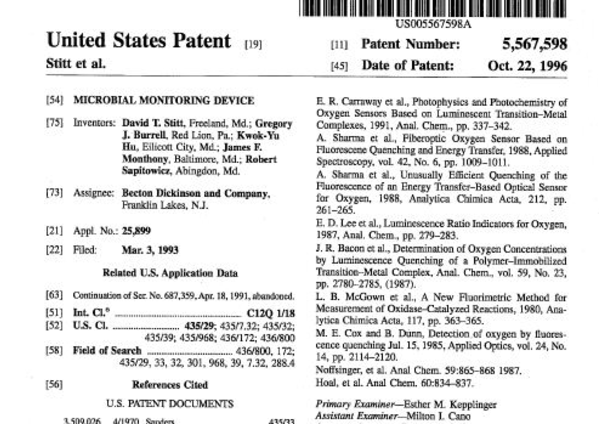 Becton Dickinson: BD MGIT Technology | USPTO Patents For Humanity