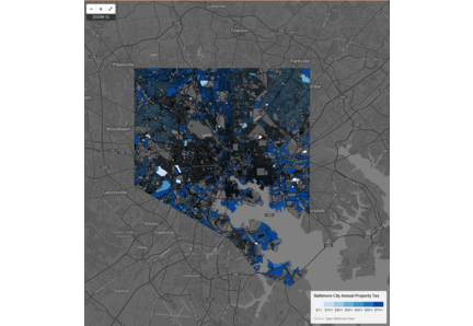 Baltimore City Property Tax Map | Hack for Change Baltimore