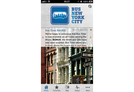 Bus New York City for iPhone | MTA App Quest