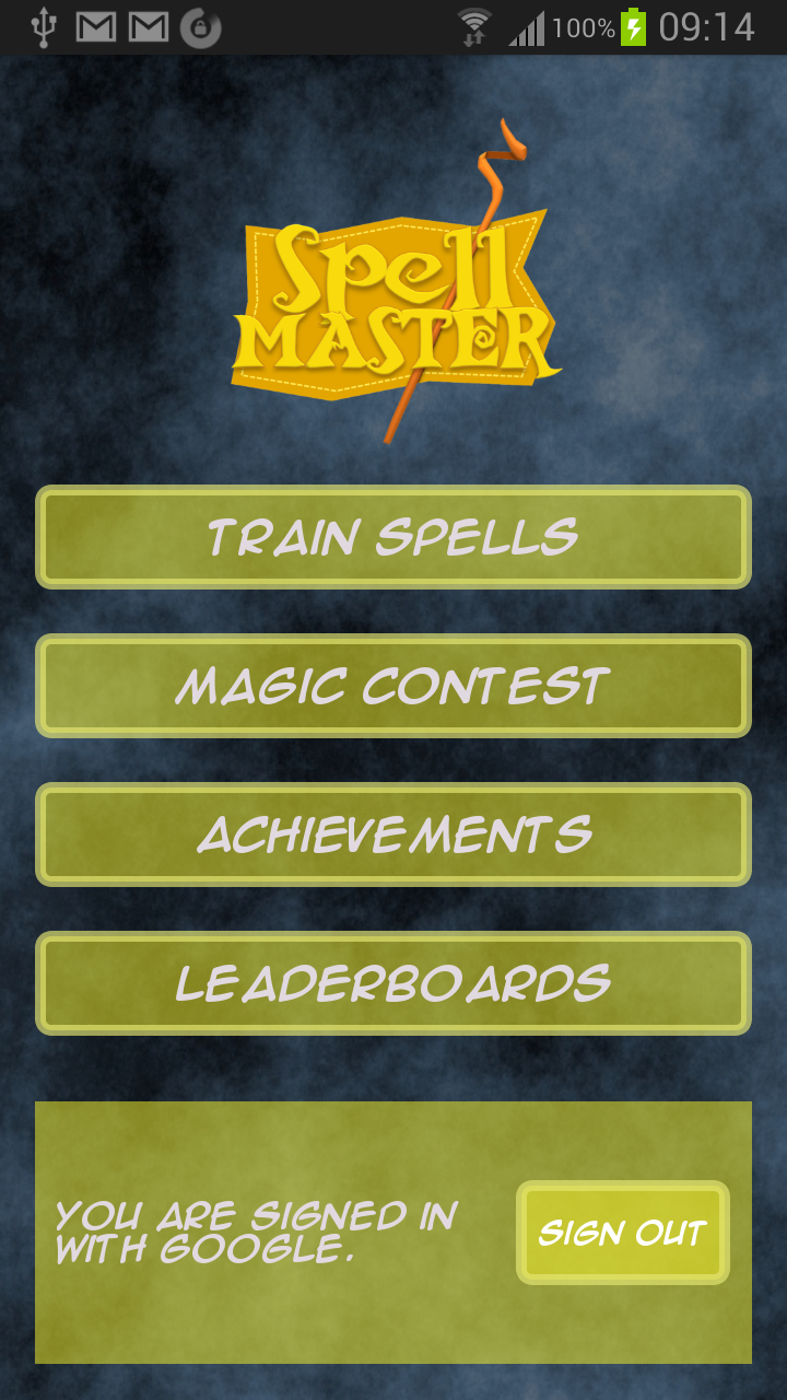 Spell Casting Game | Disrupt Europe 2013