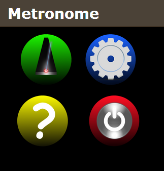 Metronome by vibration | Samsung Gear App Challenge