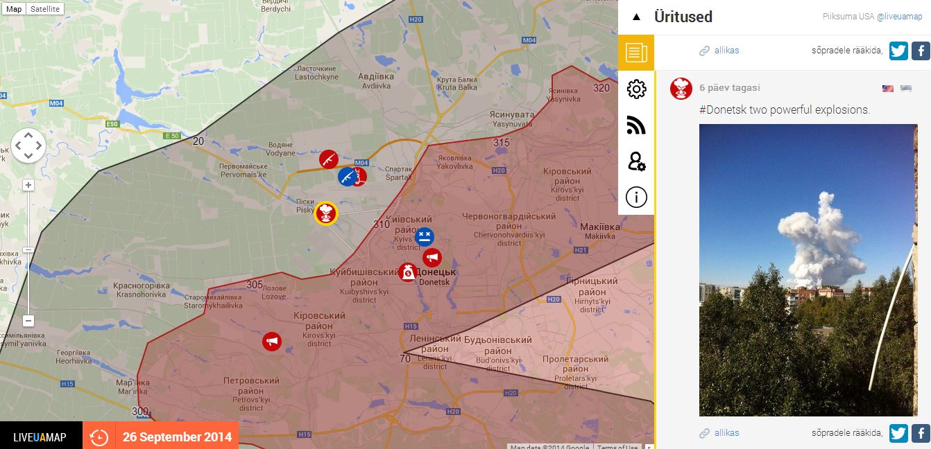 Liveuamap.com | Al Jazeera Innovation Challenge