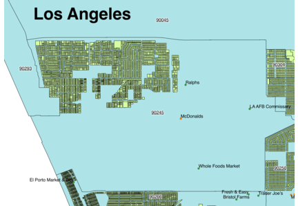 Los Angeles - Where are the Food Deserts? | Big Data for Social Good