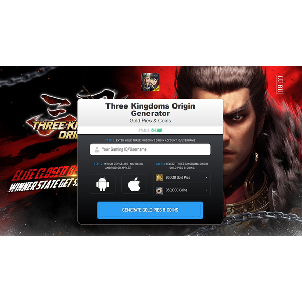 three-kingdoms-origin-hack apk's (three-kingdoms-origin-hack) software portfolio | Devpost